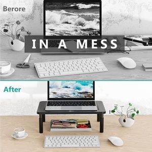 Apple | Office | Monitor Stand Riser Adjustable Laptop Stand Riser ...
